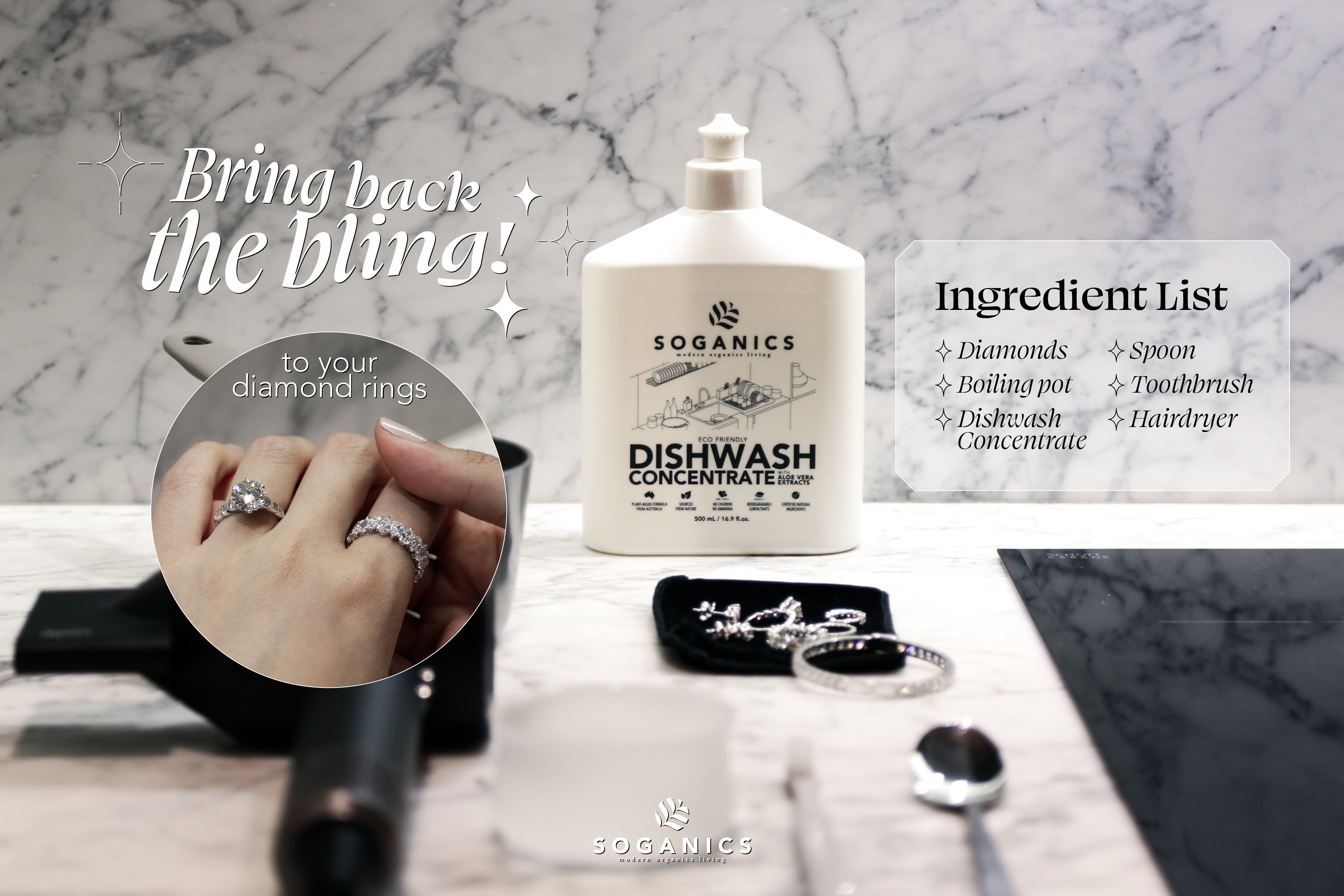 Bring back the Bling to your Diamond Rings – Organics Buddy