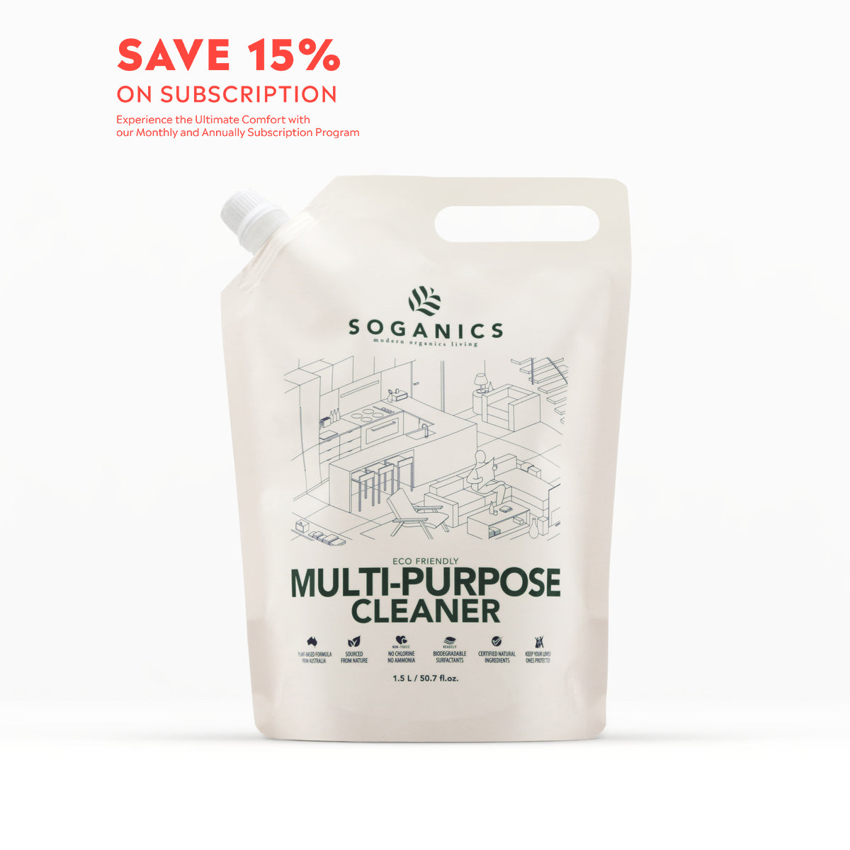 Multi-Purpose Cleaner Refill – Organics Buddy