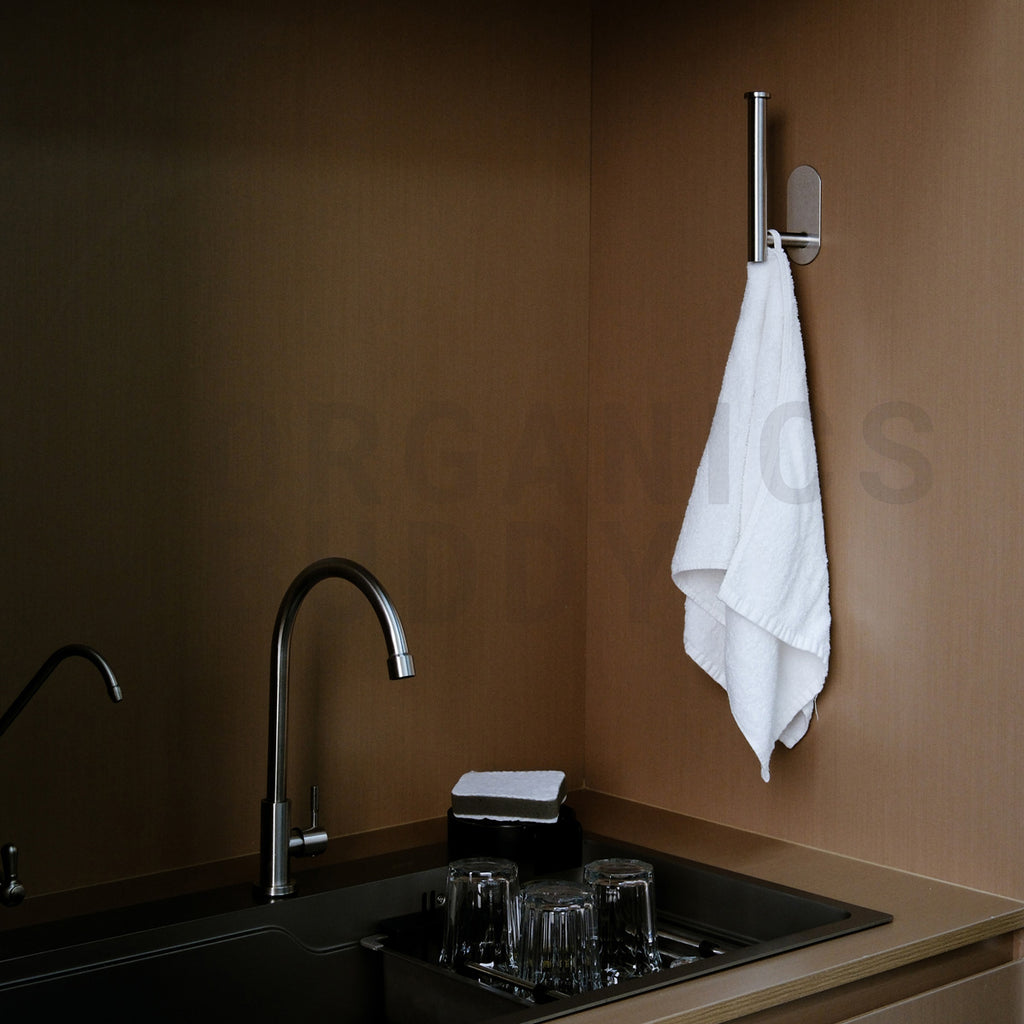 Stainless Steel Tissue Holder Towel Hanger – Organics Buddy